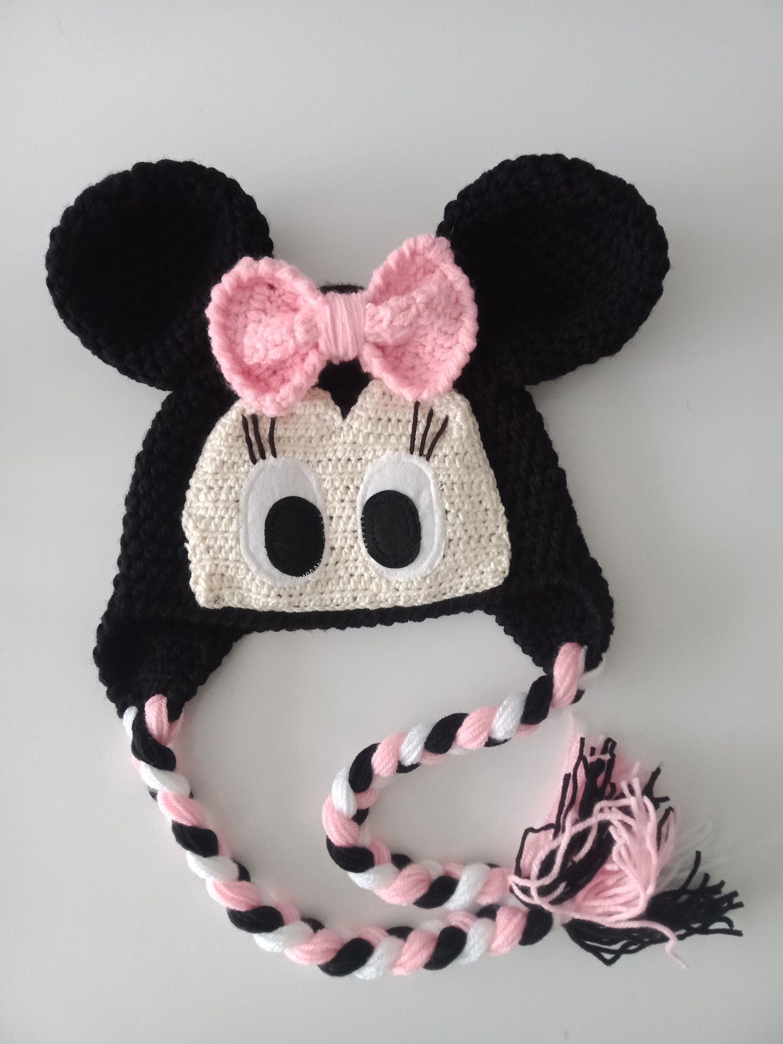 Mouse Crochet Hat-for Halloween-mouse Hat-crochet Baby Hat-for Baby or ...