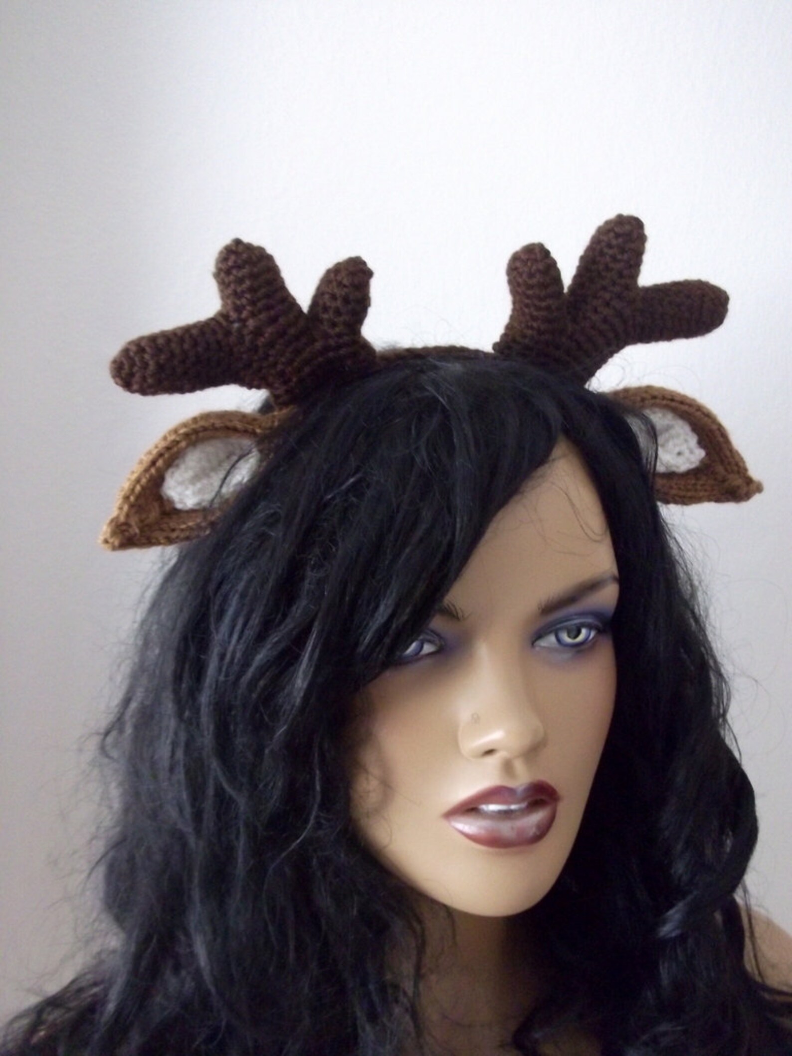 Deer Ears With Headband-reindeer Headband- Halloween Costume-deer ...