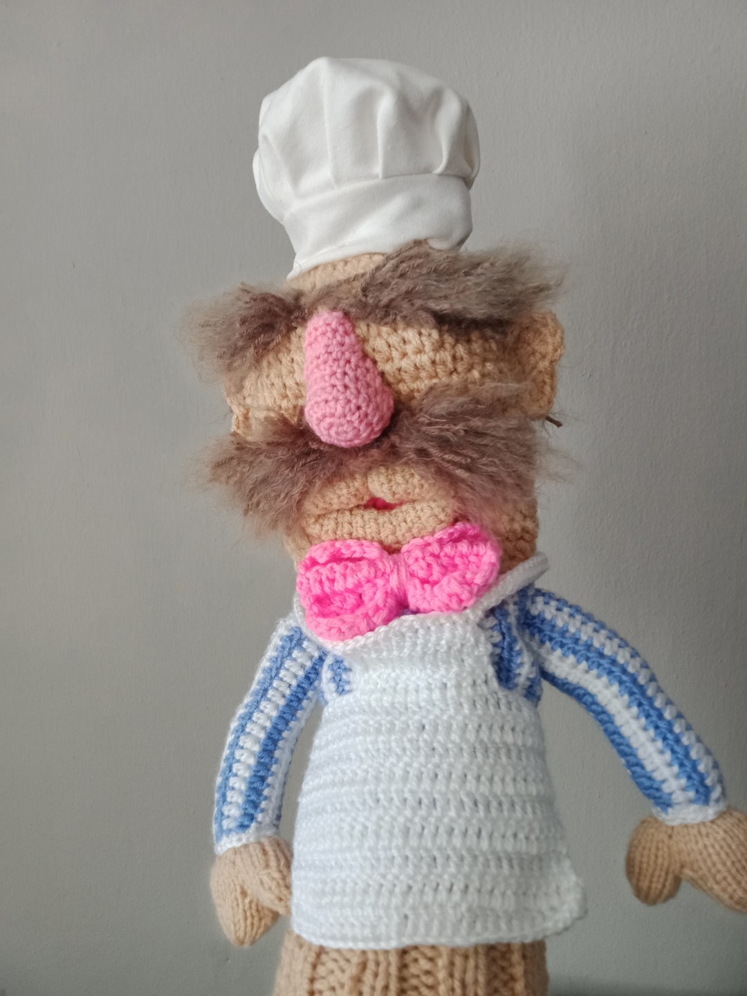 Crochet Golf Club Cover,chef Golf Head Cover,golf Clup Cover or Knit Puppet,personalized,hand ...