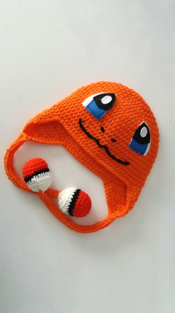 Charmander Inspired Crochet Hatcharmander Hat Pokemon Go | Etsy