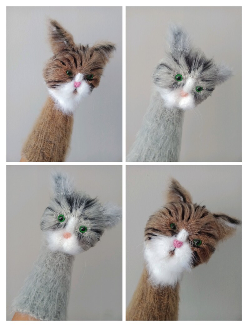 Golf Head Covers,cat Golf Clup Cover or Knit Hand Puppet,crochet ...