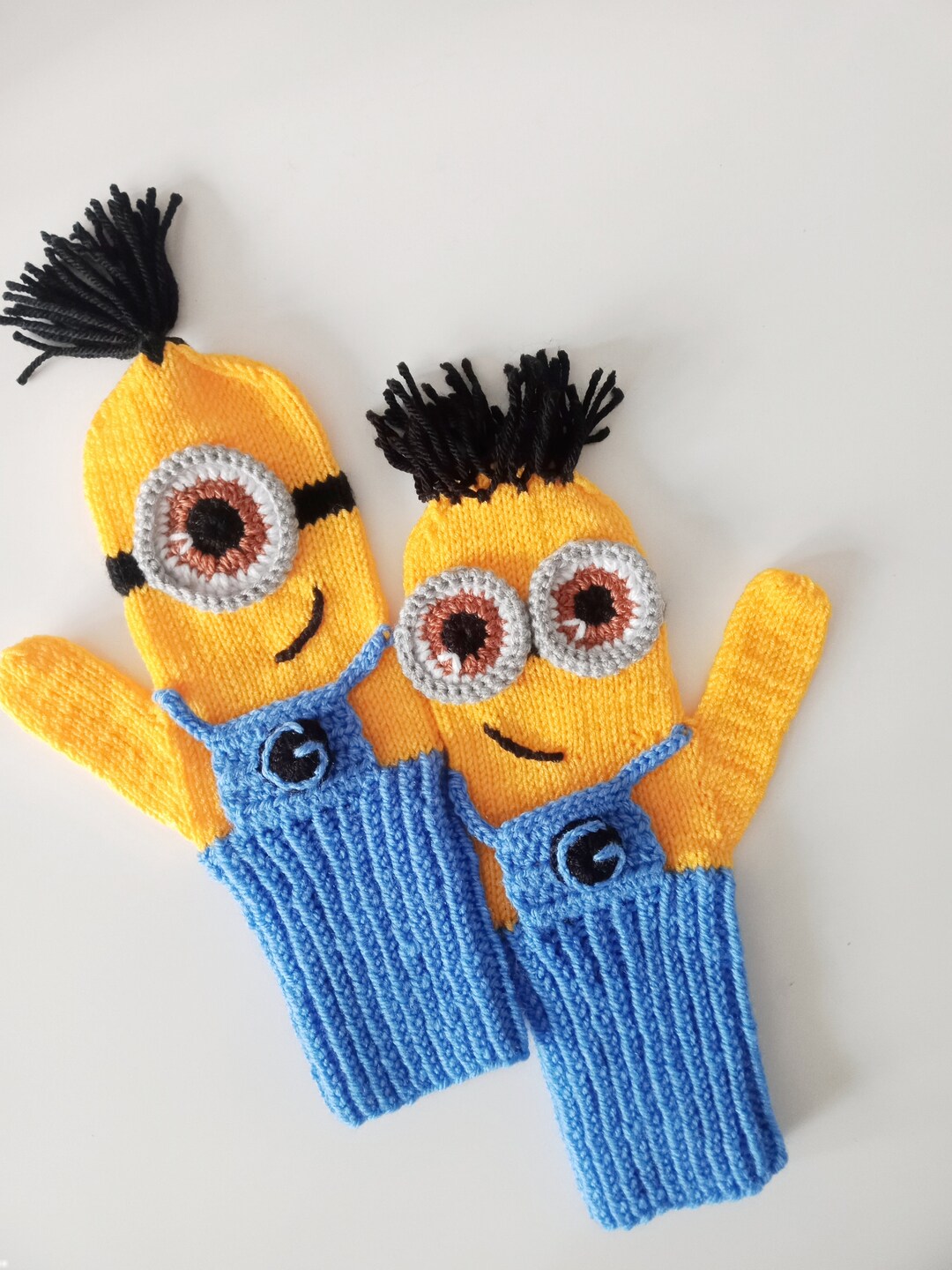Adult,kids,baby,despicable Me Minion Mittens Gloves-minion Style ...