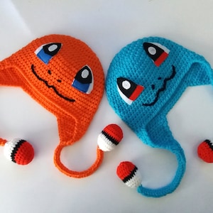 Charmander Inspired Crochet Hat,charmander Hat - Etsy