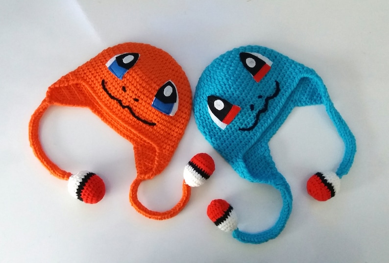 Charmander Inspired Crochet Hat,charmander Hat - Etsy