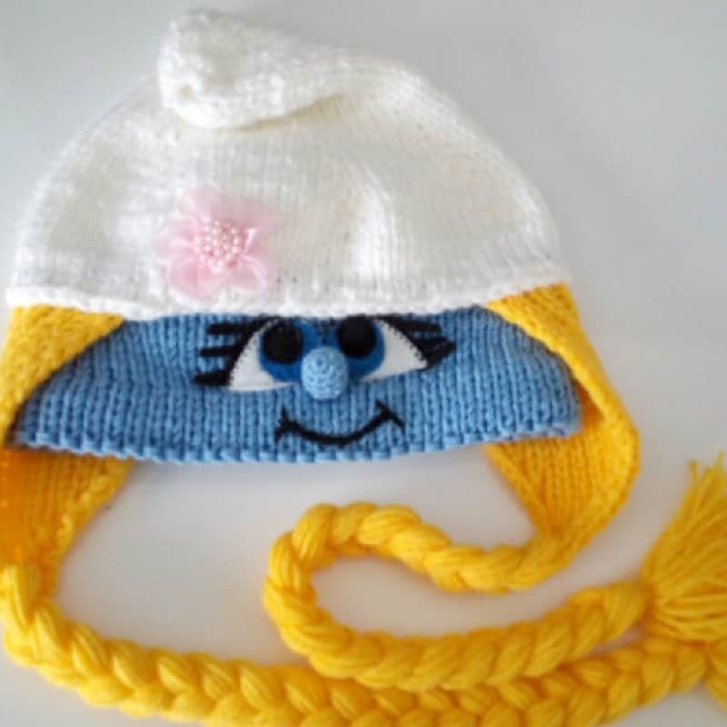 Smurf Hat - Etsy