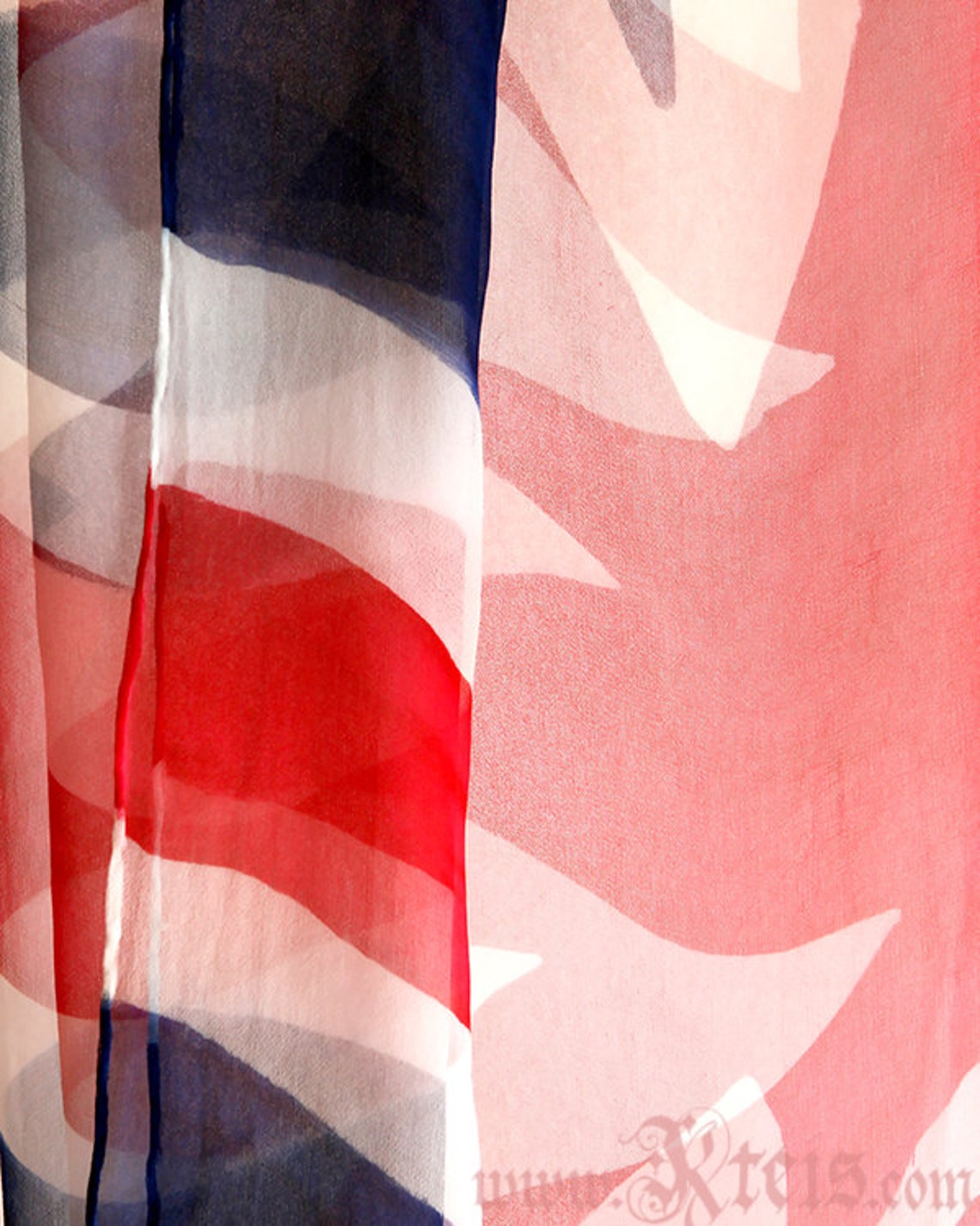 UK Flag Scarf British Flag Silk Scarf - Etsy