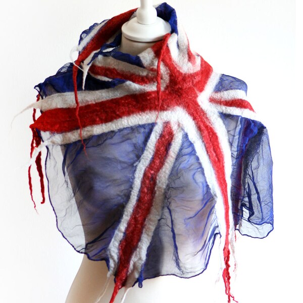 British Flag Scarf - Etsy