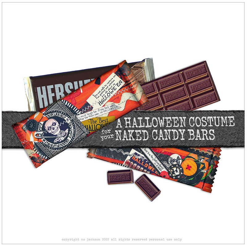 Candy Wrapper Halloween - Etsy
