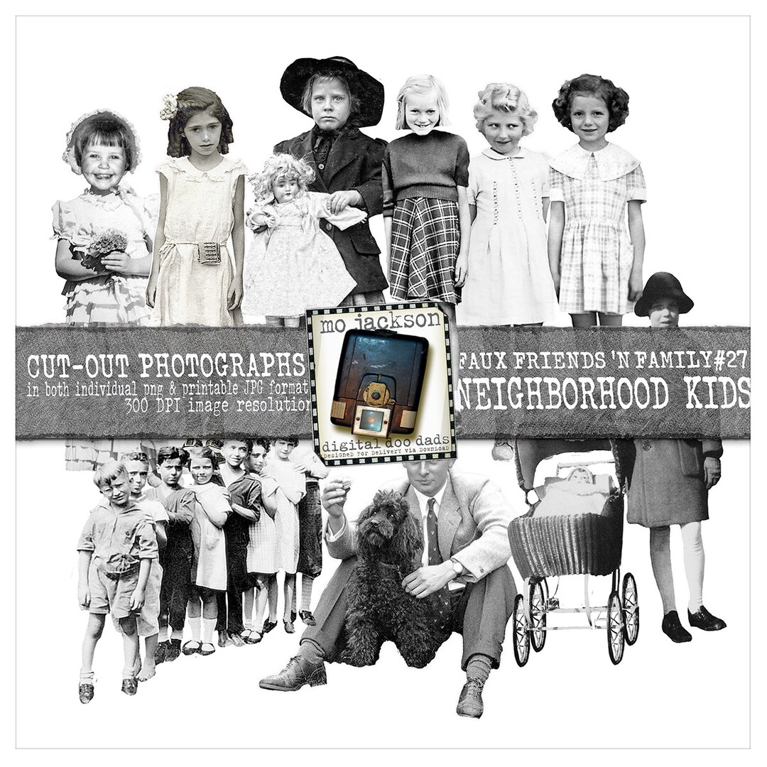 Vintage Photo Images, Cut-out Images, Antique Photos of Children ...