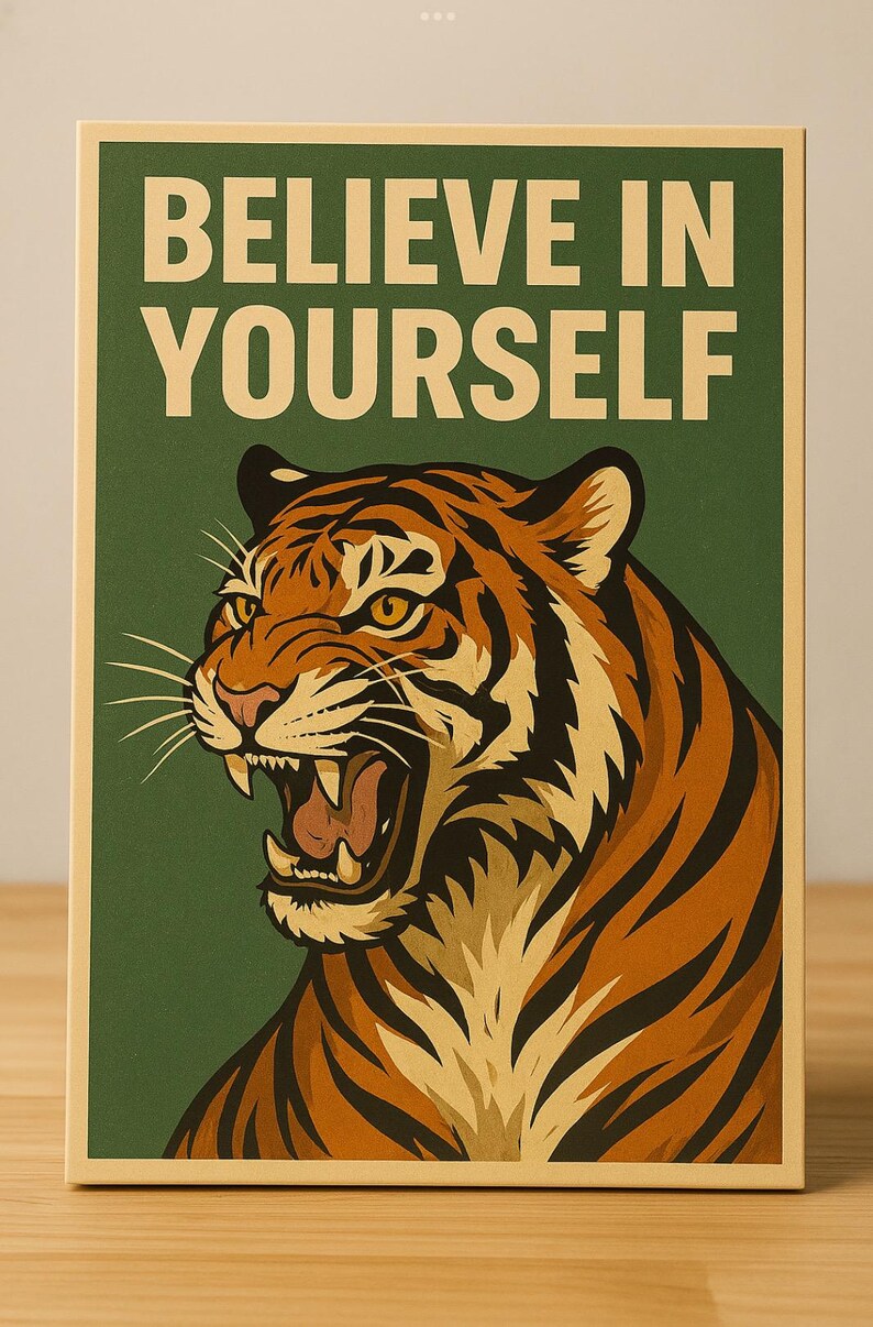 Believe in Yourself Poster - Etsy