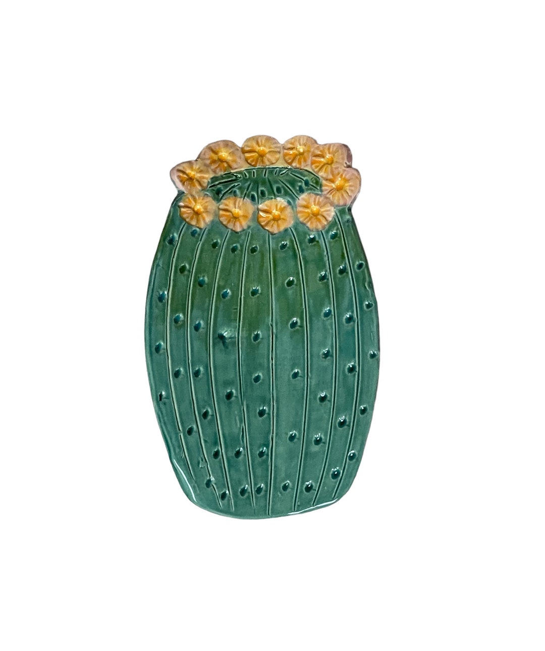 Ceramic Spoon Rest, Cactus Dish, Barrel Cactus Plate, Pottery Plate ...