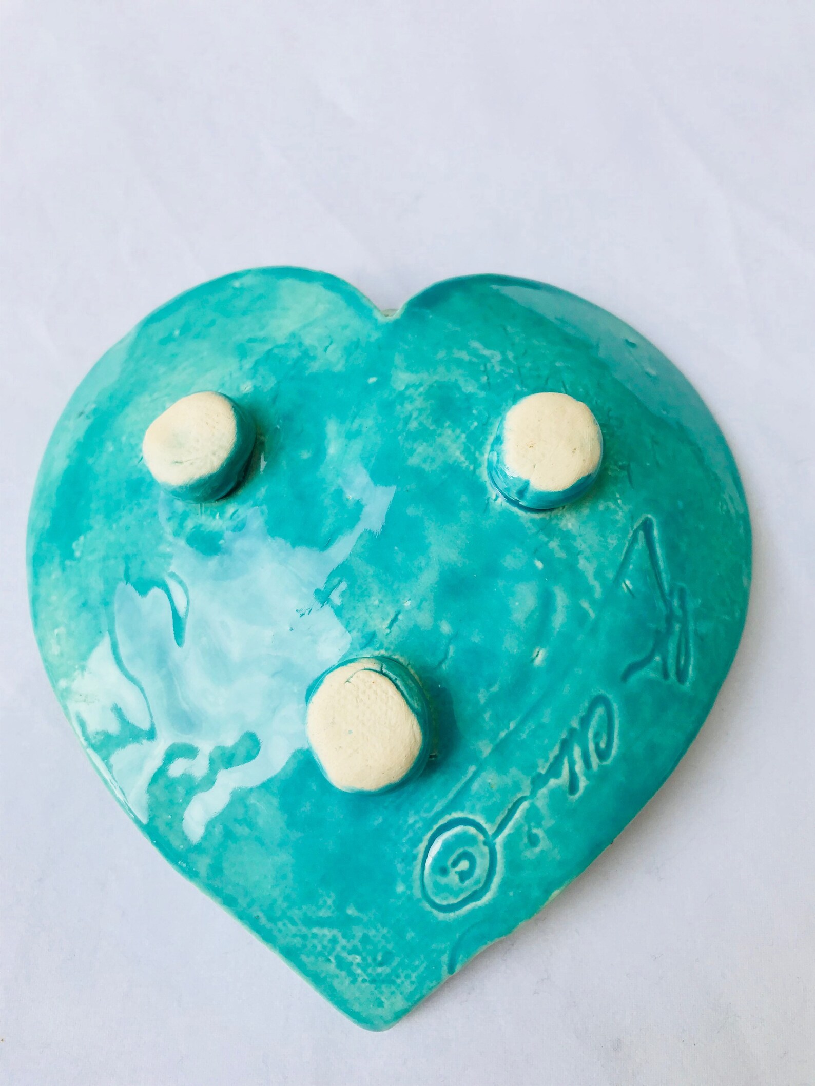 Heart Dish Valentine Gift Heart Pottery Ceramic Heart - Etsy