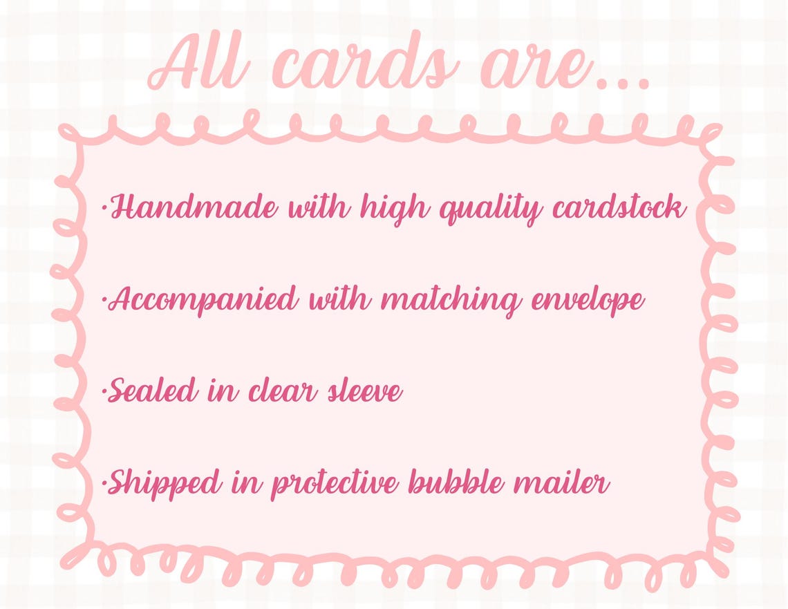Handmade Pink Baby Girl Card, Baby Shower Greeting - Etsy