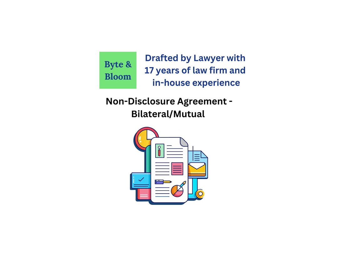 Non-disclosure Agreement Template (bilateral), Confidentiality ...