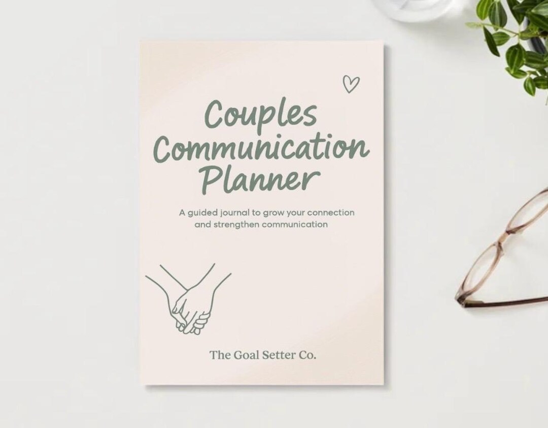 Couples Communication Workbook | Printable Relationship Journal ...