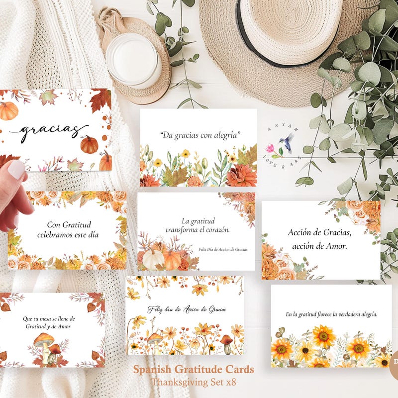 Gratitude Cards - Etsy