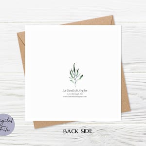 Printable Birthday Card,tropical Leaves Birthday Card, Happy Birthday ...