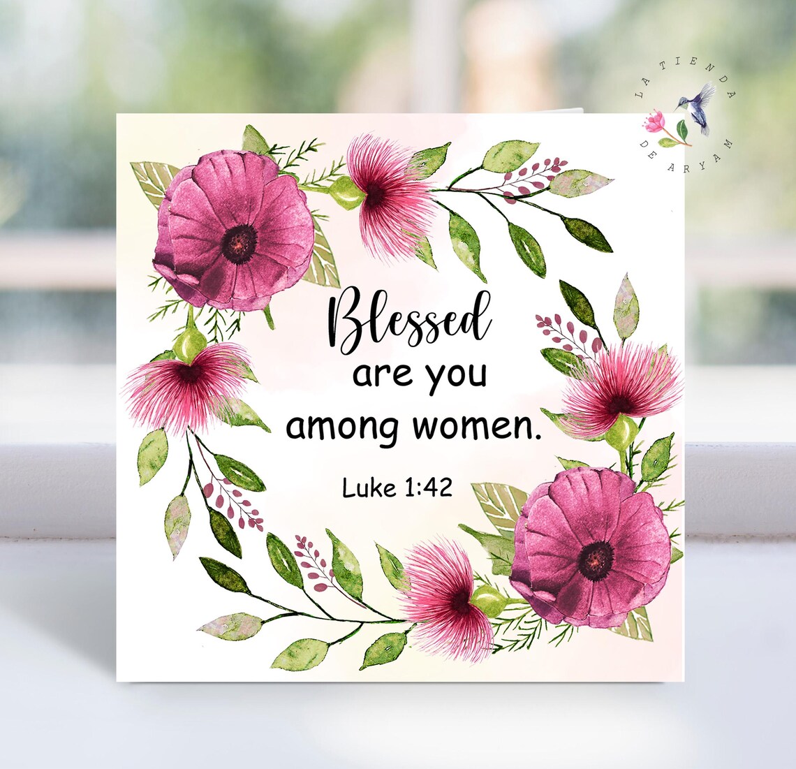 Printable Scripture Cards Set X6, Women Bible Verse Cards, Mother's Day ...