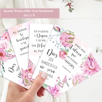 Dia De La Madre -printable Bookmarks in Spanish- Watercolor ...