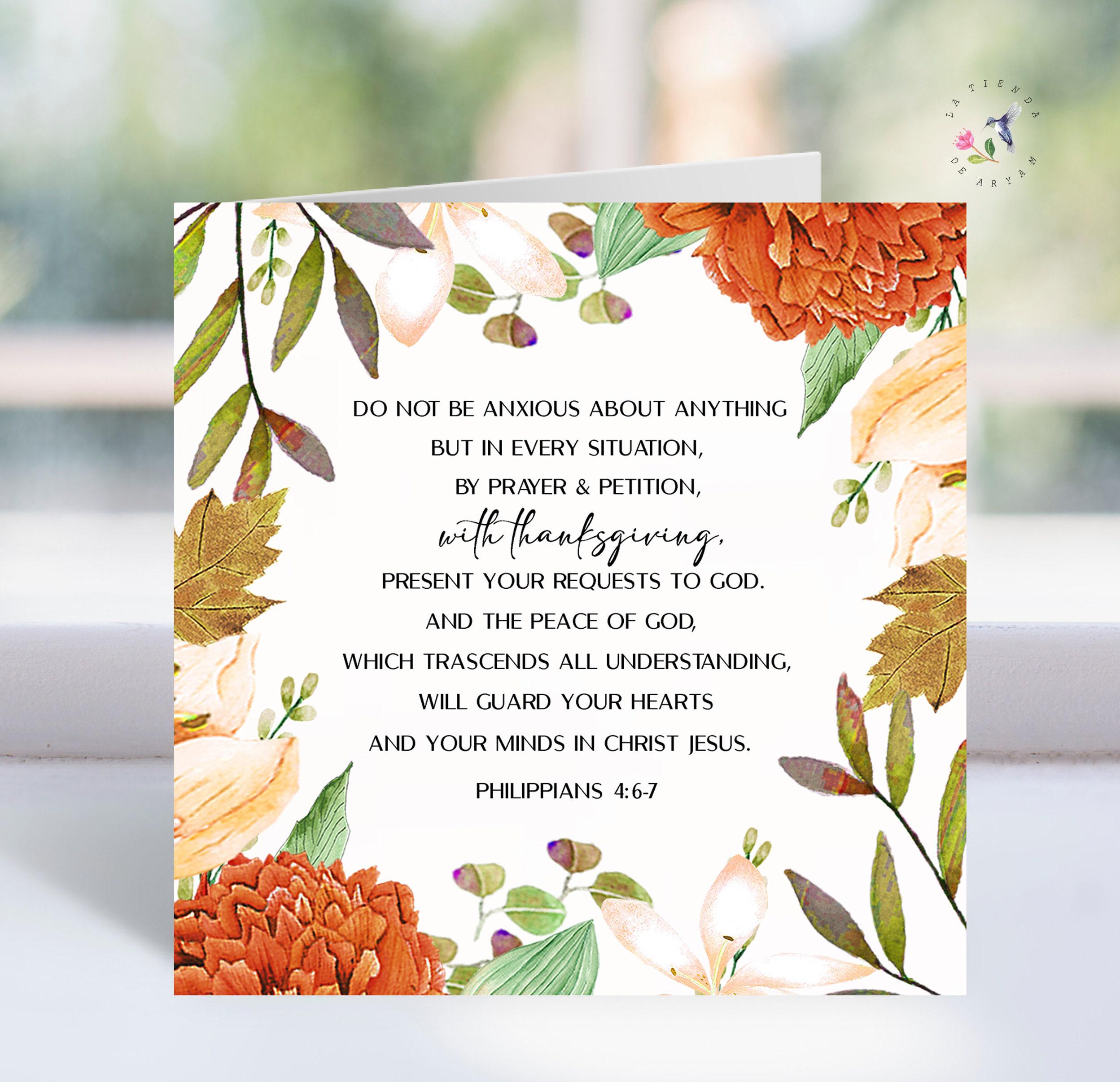 Printable Thanksgiving Set X12 Bible Verse Cards, Thanksgiving ...
