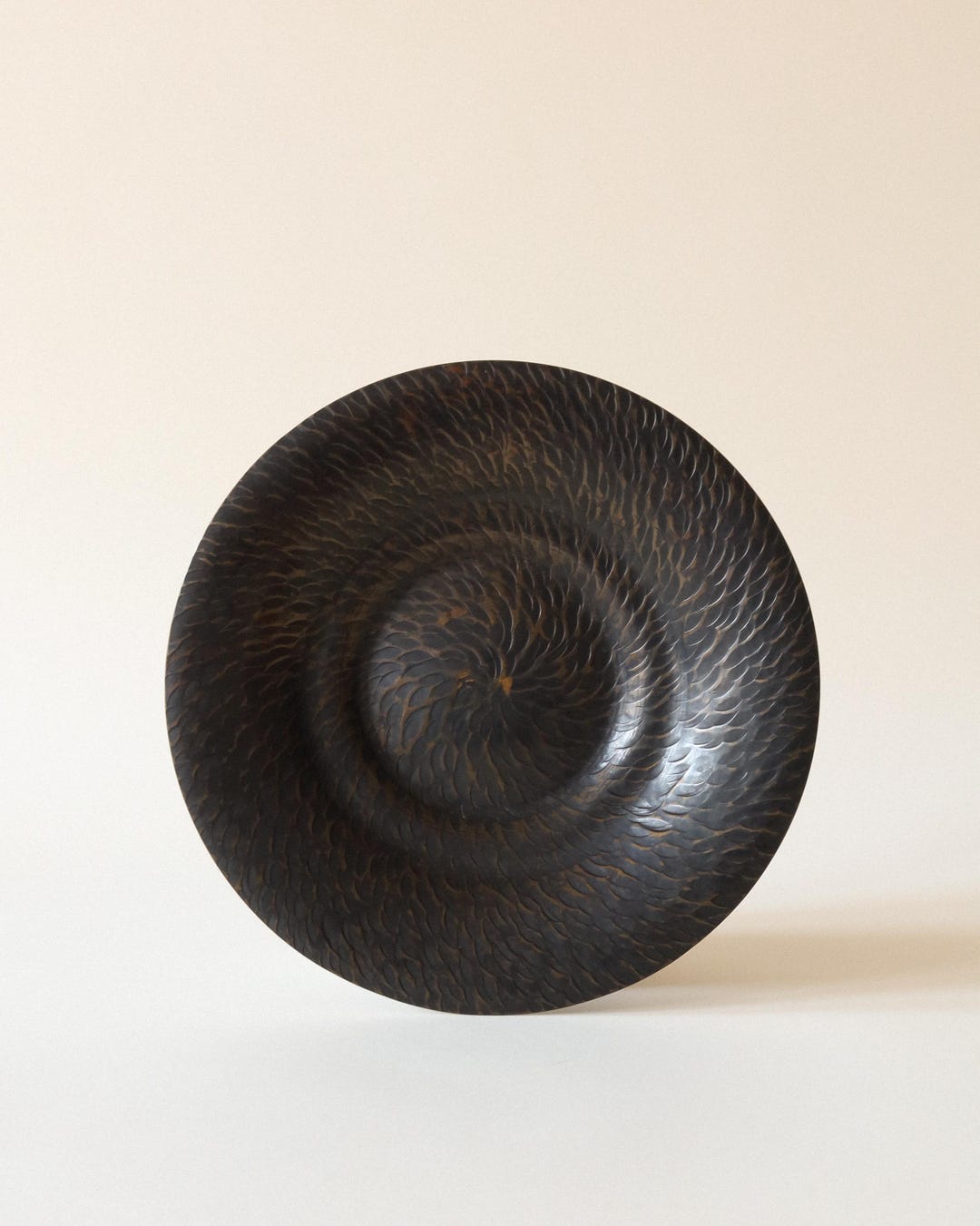 Arts and Crafts Hammered Copper Plate Dish - Etsy