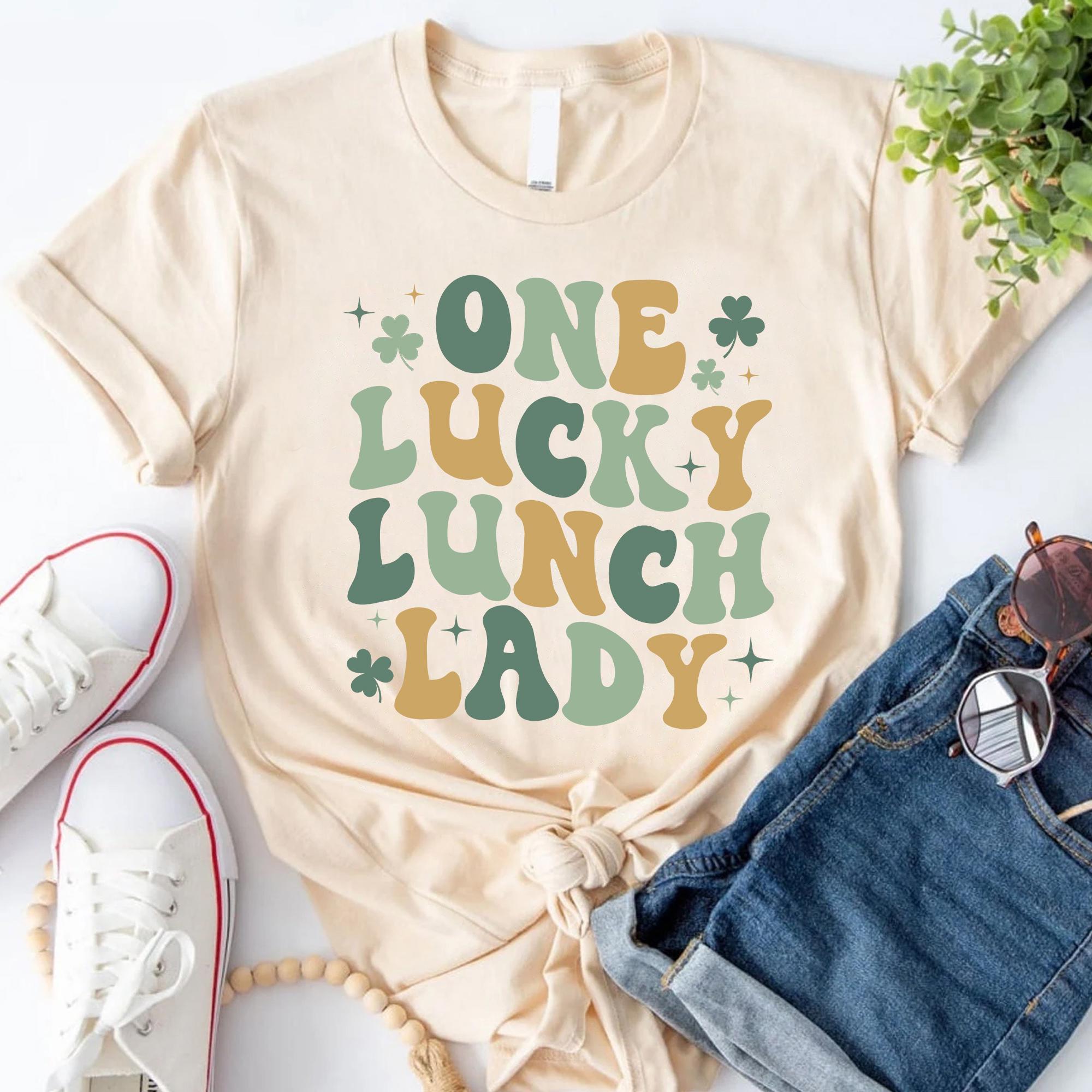 21 Png Lunch Lady St Patricks Day, Shamrock Lunch Lady Png, Luckiest ...