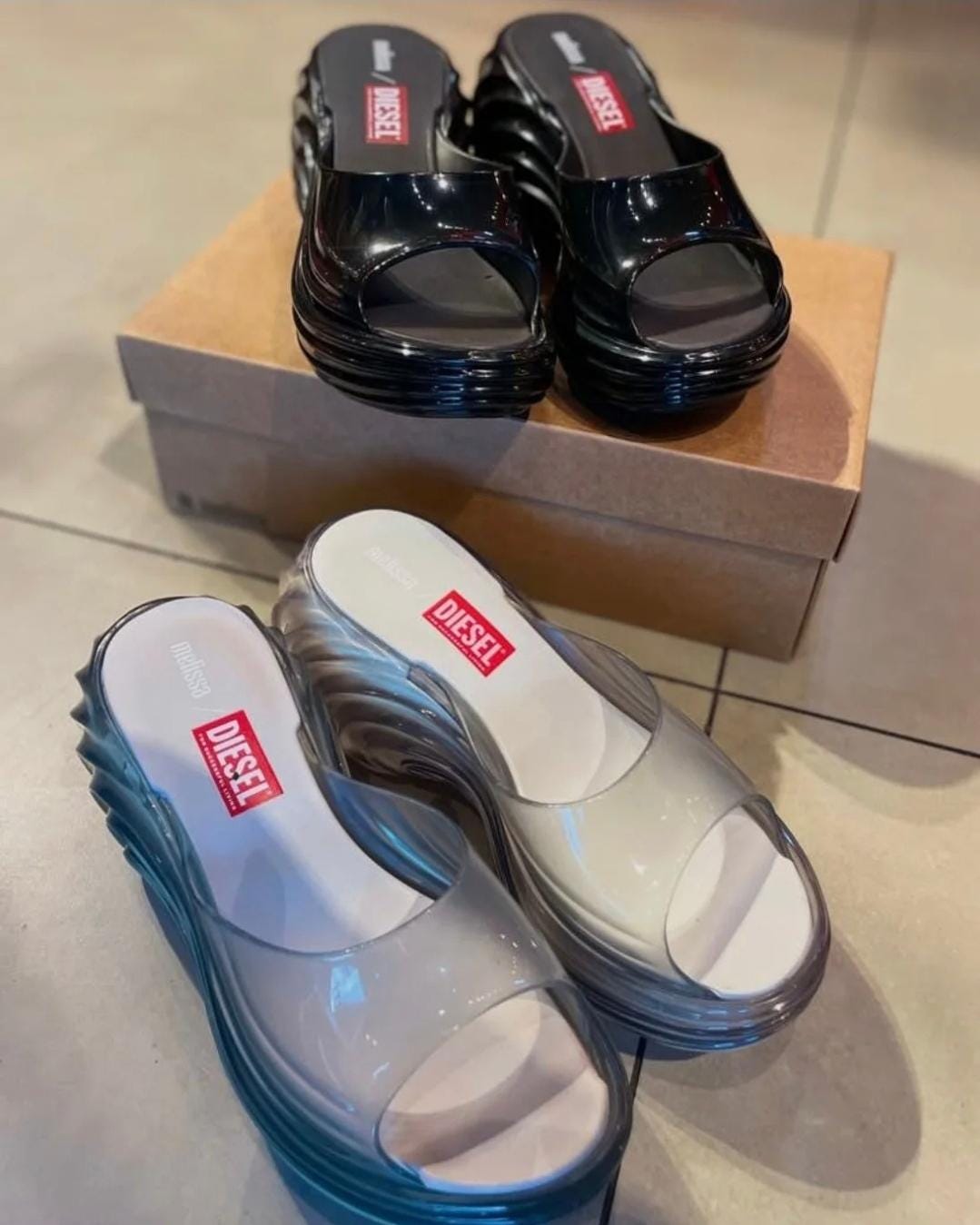 Melissa X Diesel Black Quantum Platforms - Etsy