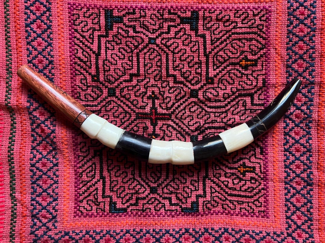 Large Tepi From Cow Bone and Horn - Etsy