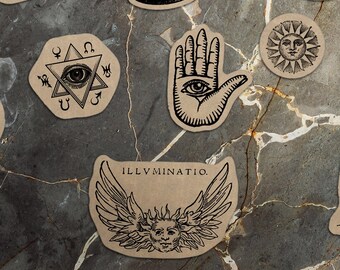 Alchemy Stickers - Etsy