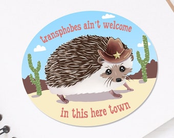 Funny Trans Stickers - Etsy