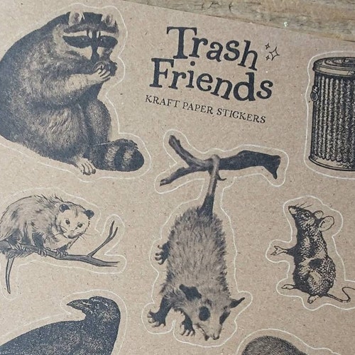 Brunch Possum Sticker - Etsy