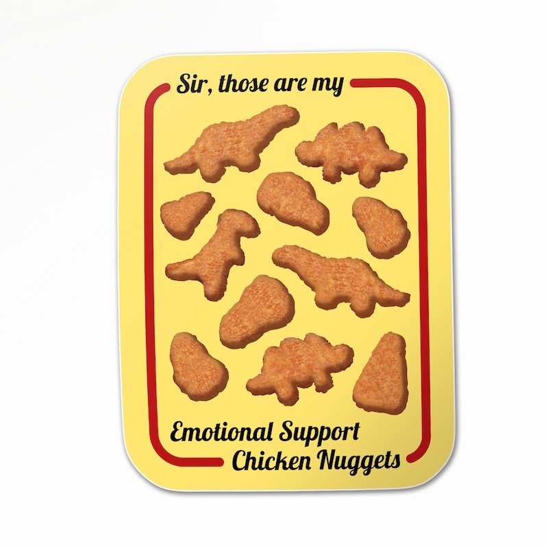 Emotional Support Nuggets - Etsy