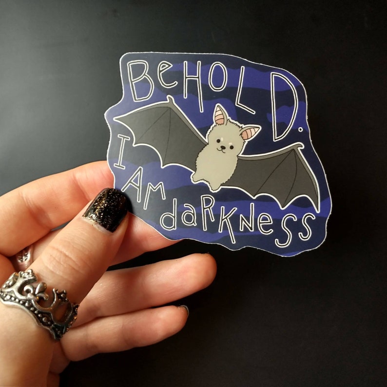 Baby Bat Sticker - Cute Spooky Funny Goth 3" Vinyl Sticker - Etsy