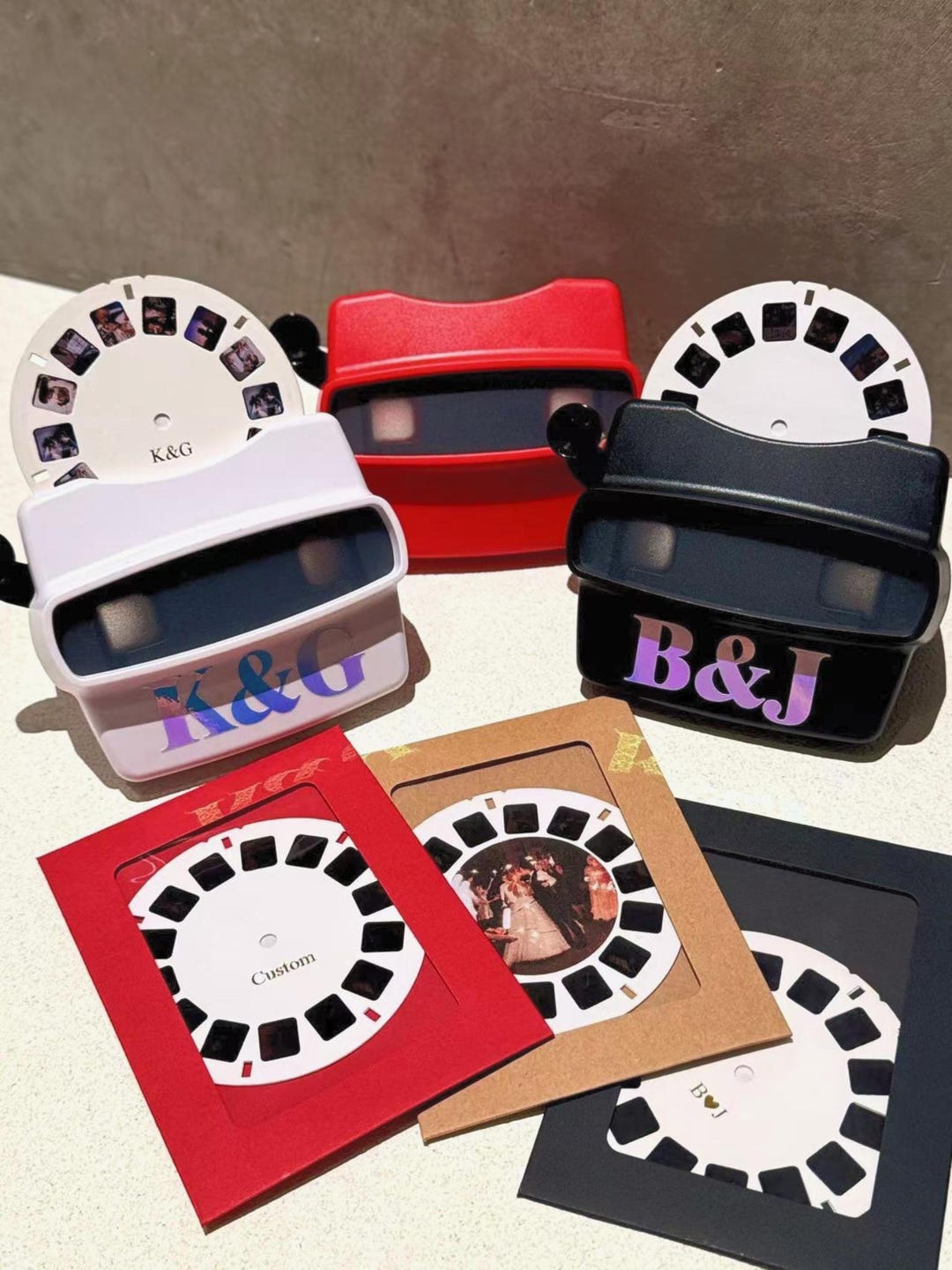 Personalized Viewmaster Eternal Reel, Custom Photo Gift, Retro ...