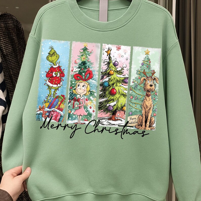 Camiseta navideña de Grinchmas (PNG), Película navideña (PNG ...