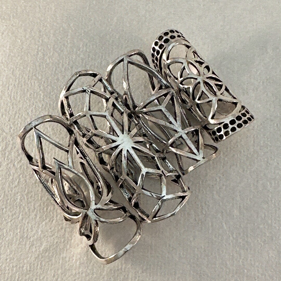 Sacred Geometry Dread Bead Set | Rasta Bling Dreadlock Jewelry | Dread ...