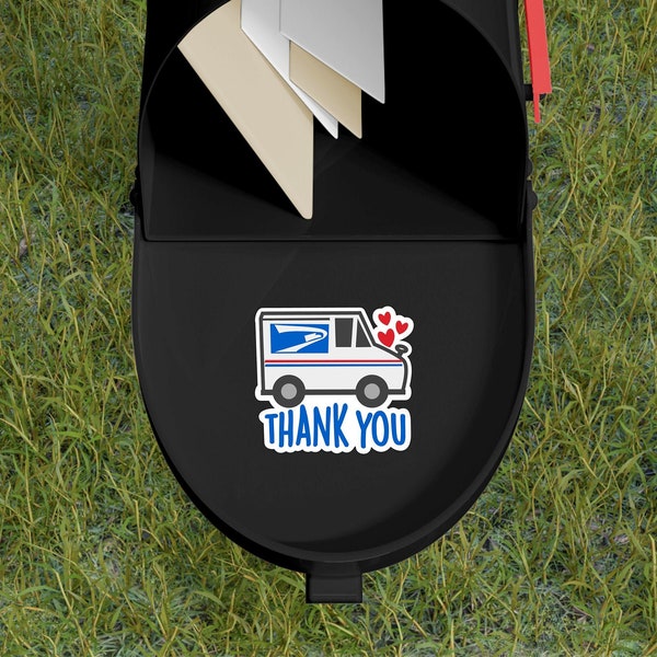 Mailbox Sticker - Etsy