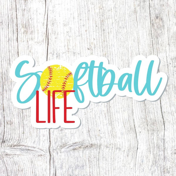 Softball Vinyl - Etsy