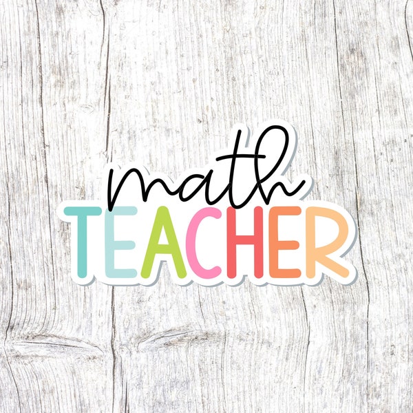 Math Decal - Etsy