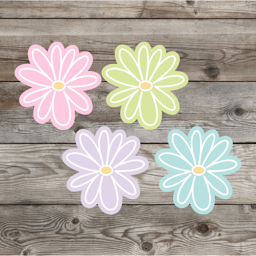 Flower Stickers for Water Bottle Sticker Set of Flower Stickers for ...