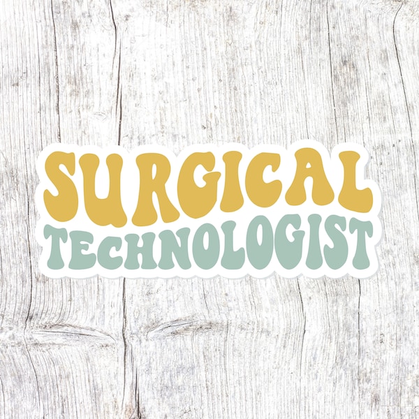 Surgical Tech Decal - Etsy