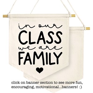 Teacher Sticker | Teacher Gift | in Our CLASS We Are FAMILY - Etsy