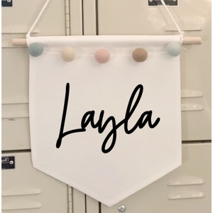 Personalized Dorm Room Sign | Dorm Room Door Hanger | Personalized ...