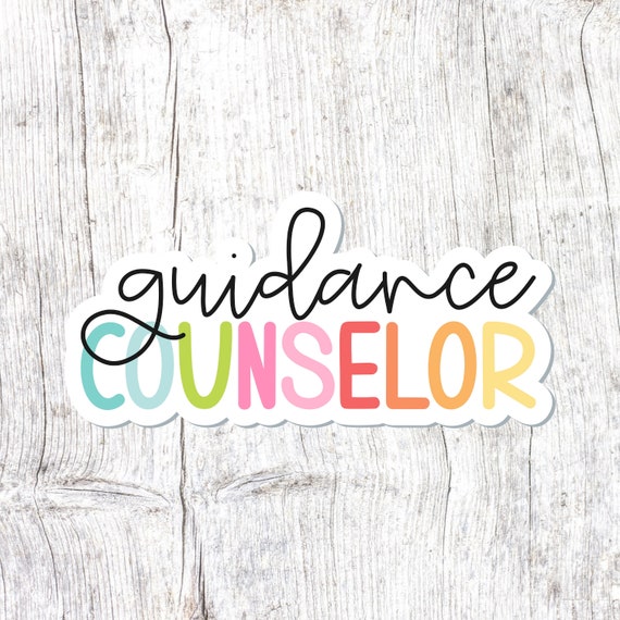 Counselor Sticker Guidance Counselor | Etsy