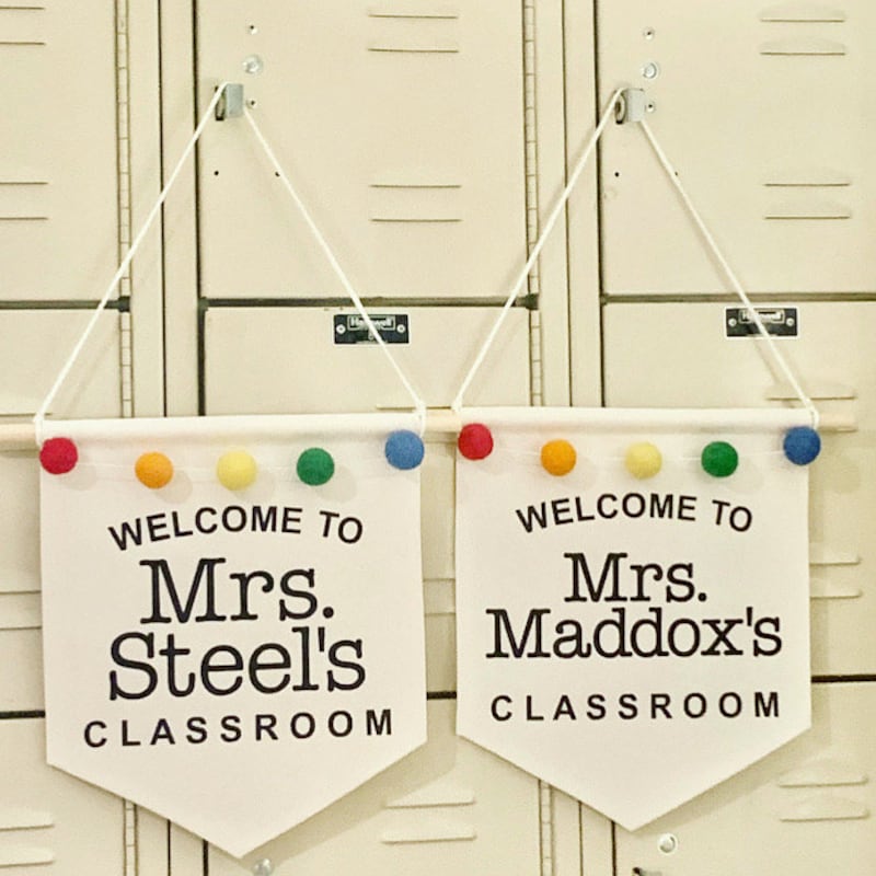 Teacher Banner - Etsy