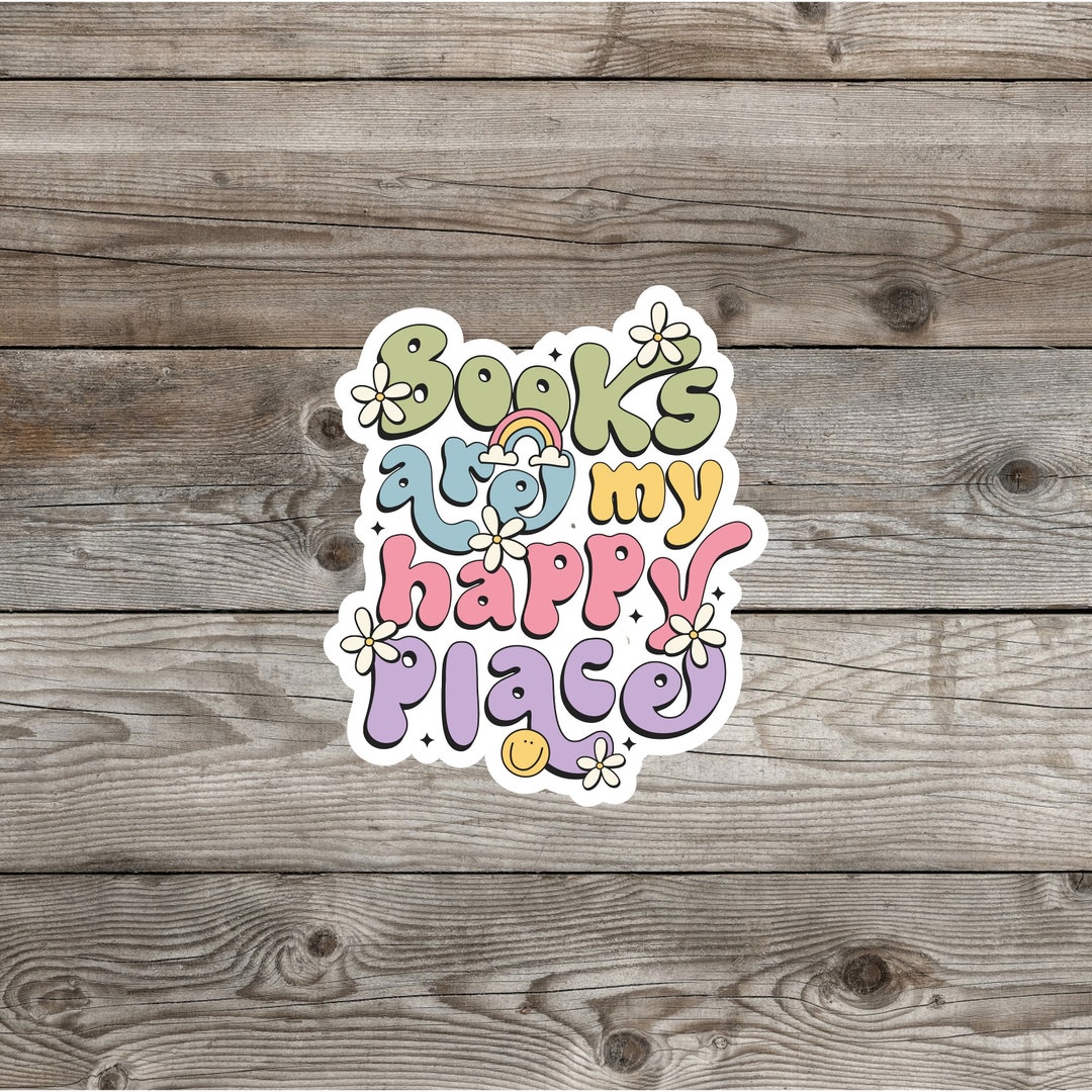 Water Bottle Sticker Book Lover Sticker Librarian Sticker Laptop ...