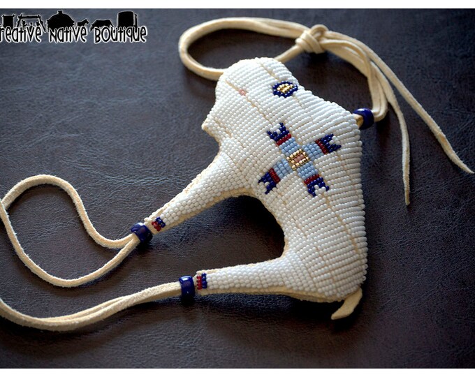 Native American Beaded Buffalo Fetish - Etsy