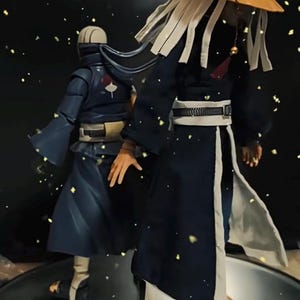 1/12 Scale SHF Uchiha Obito Custom Outfit Robe Pants Bandage for Naruto ...