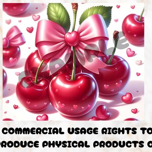 Cherry Hearts Tumbler Wrap: 20oz Skinny Sublimation, Coquette ...