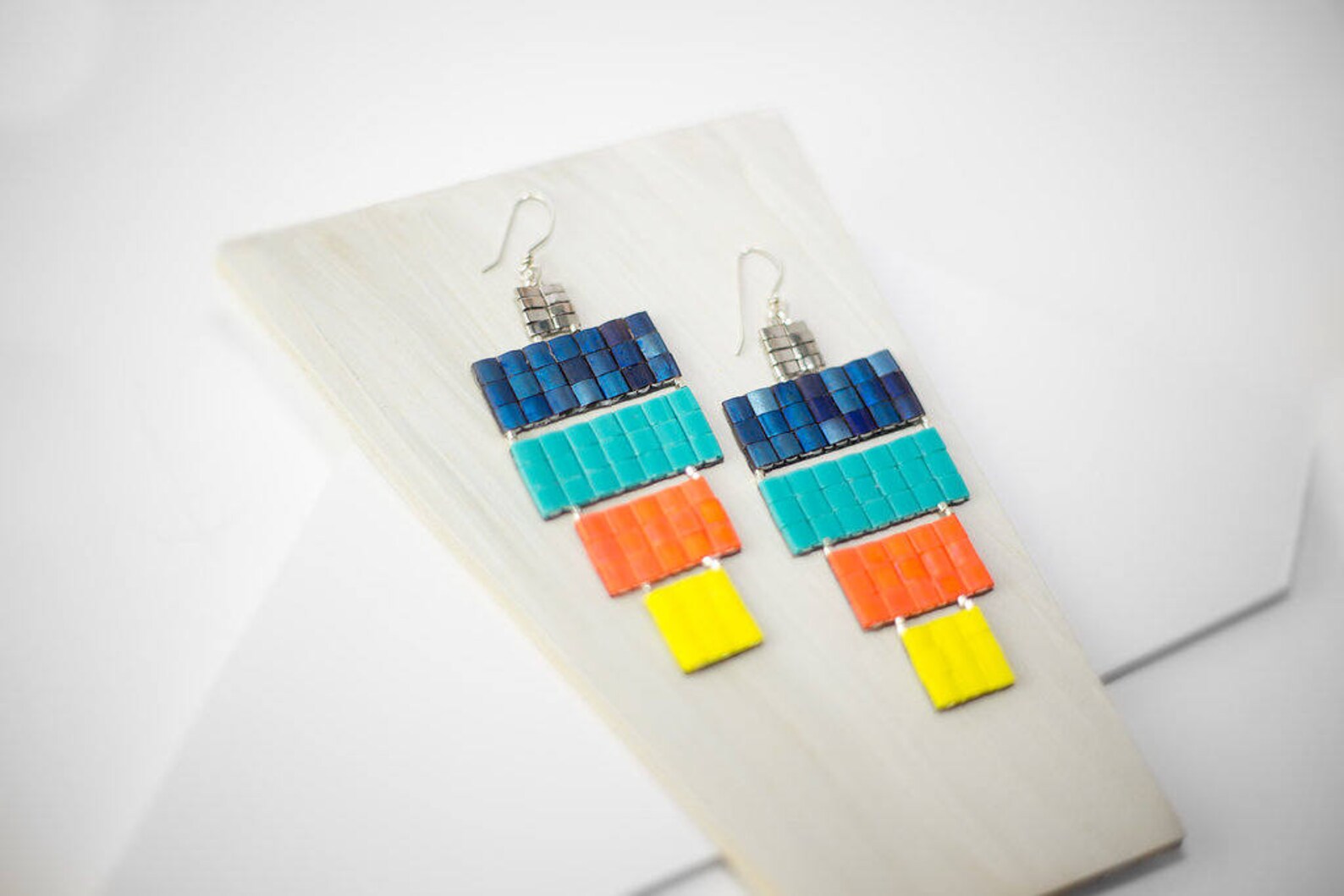 BUILDING BLOCK EARRINGS - Etsy
